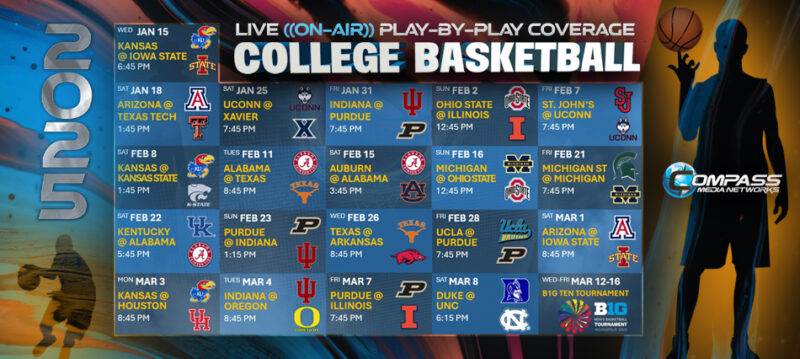 COMPASS MEDIA NETWORKS ANNOUNCES 17th SEASON OF COLLEGE BASKETBALL ...