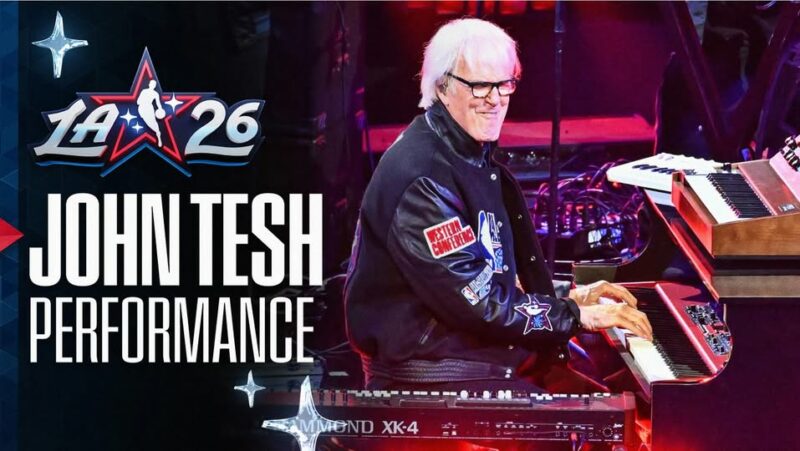 JOHN TESH PERFORMED SUNDAY NIGHT AT NBA ALL-STAR GAME, BRINGING ...